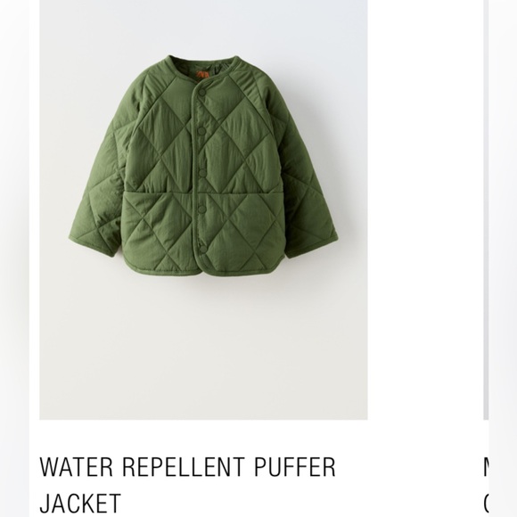 Zara | Jackets & Coats | Zara Green Quilted Jacket | Poshmark